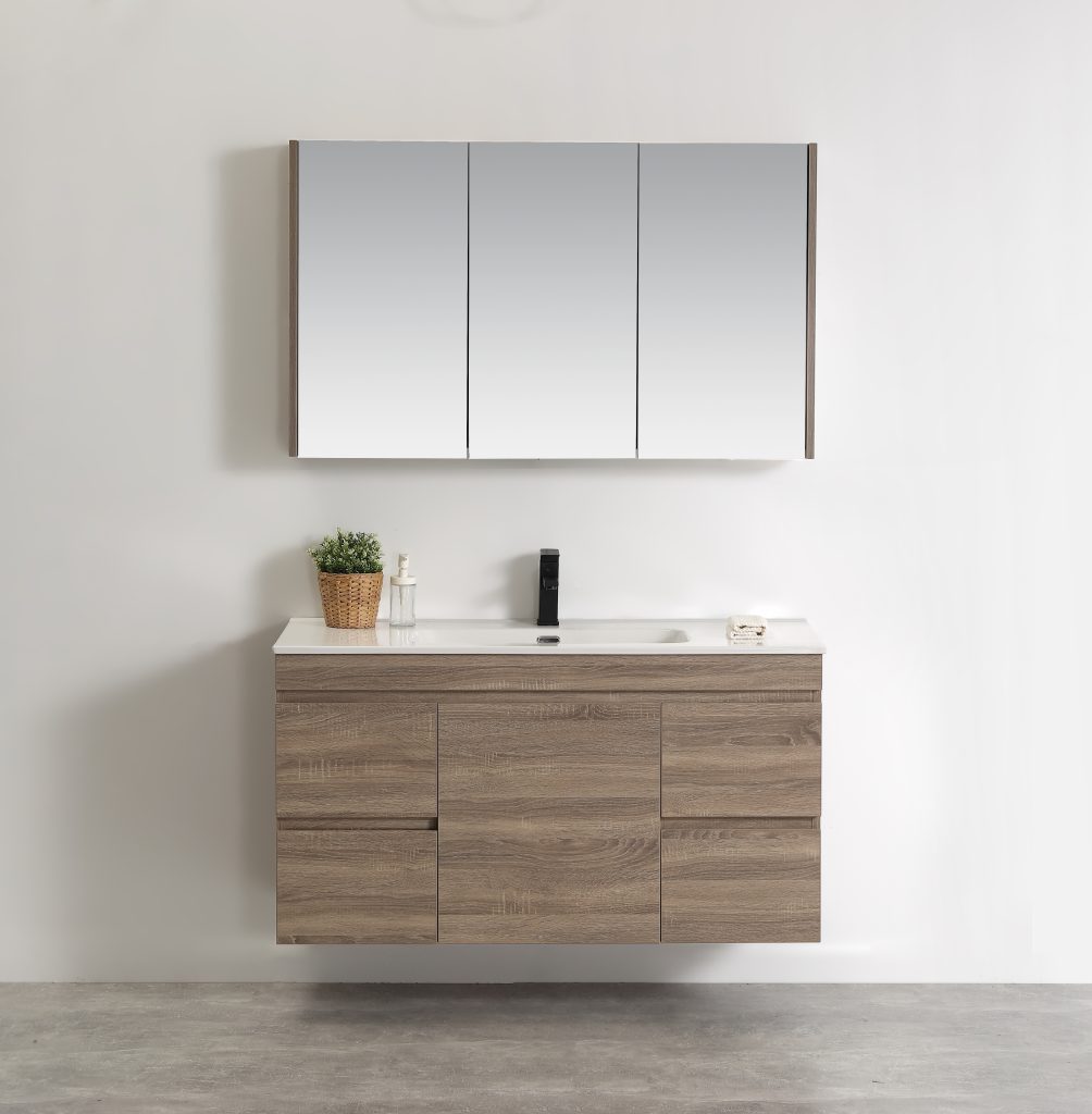 Reflex 1200 Vanity - Wenge - The Bathroom Outlet