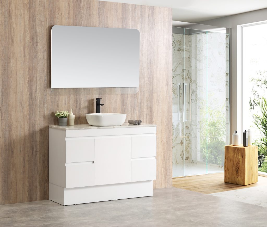 Reflex 1200 Vanity - Gloss White - The Bathroom Outlet