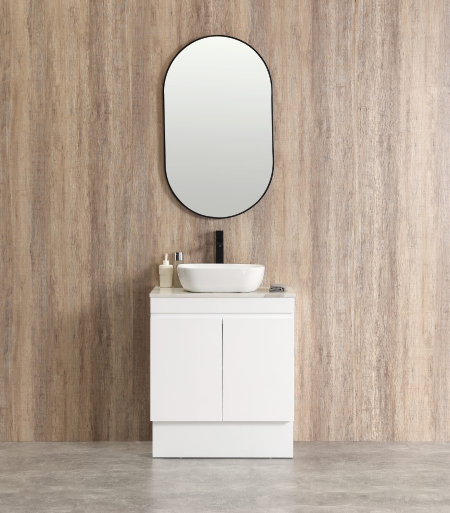 Reflex 750 Vanity - Gloss White - The Bathroom Outlet