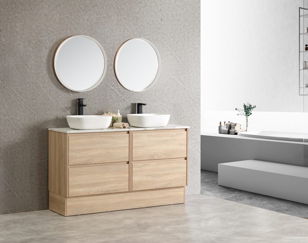 Caliber 1500 Vanity - Oak - The Bathroom Outlet